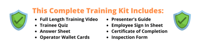 FORKLIFT OPERATOR TRAINING - [Full Video Certification Kit]