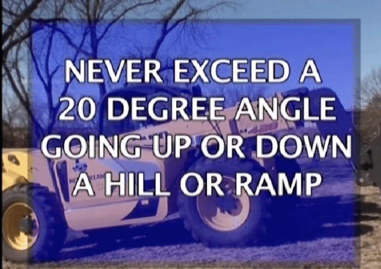 Telehandler Safety Training - [Complete Video Training Kit]