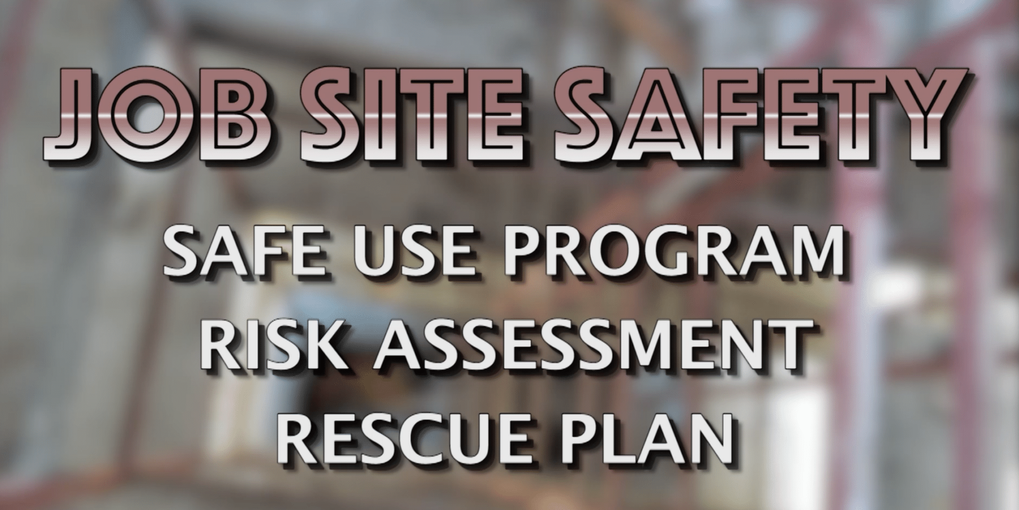 Scissor Lift Training - [Complete Safety Certification Video Kit]