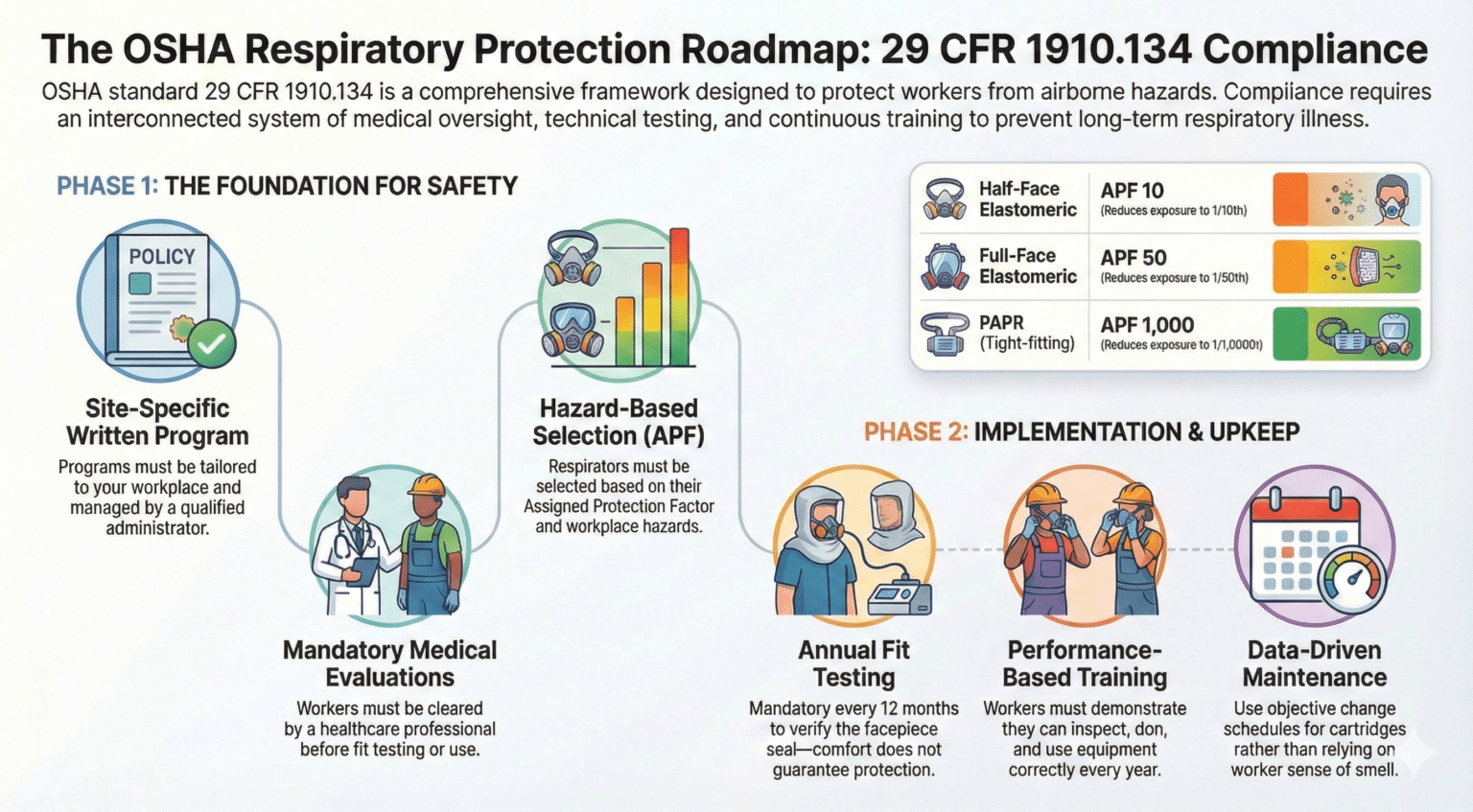 What Is OSHA's Respiratory Protection Standard? - SafetyVideos.com